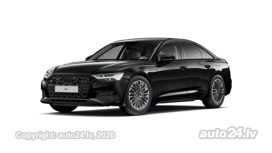 Melns Audi A6 2024 Tallina, ar dzinēja tilpumu 2.00 L un nobraukumu 52 tūkst. km par 49900 €, foto 1 vietnē AUTOMOTO.COM.LV