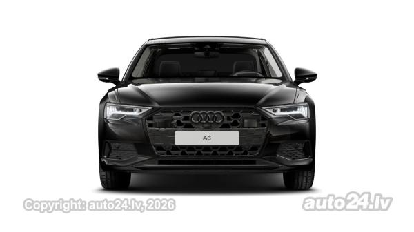 Black Audi A6 2024 in Tallinn, with an engine capacity of 2.00 L and mileage of 52 thousand km for 49900 €, photo 4 on AUTOMOTO.COM.LV