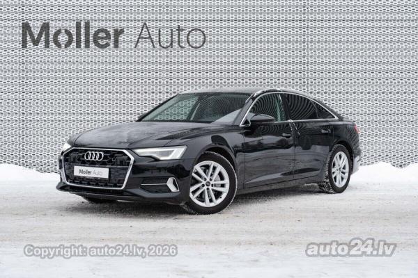 Melns Audi A6 2024 Rīga, ar dzinēja tilpumu 2.00 L un nobraukumu 27 tūkst. km par 45265 €, foto 1 vietnē AUTOMOTO.COM.LV