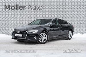 Black Audi A6 2024 in Riga, with an engine capacity of 2.00 L and mileage of 27 thousand km for 45265 €, photo  on AUTOMOTO.COM.LV