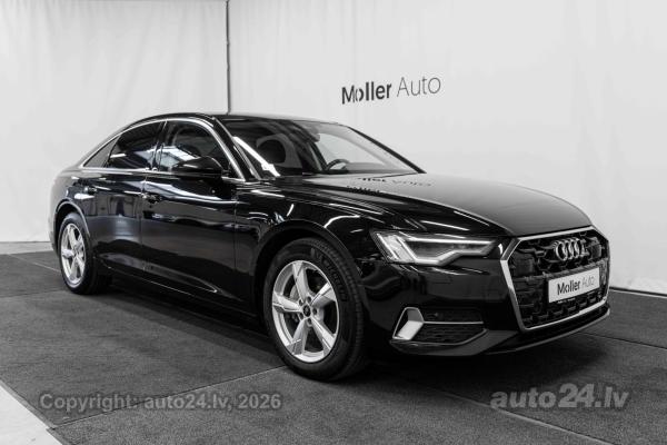 Melns Audi A6 2024 Tallina, ar dzinēja tilpumu 2.00 L un nobraukumu 55 tūkst. km par 41500 €, foto 6 vietnē AUTOMOTO.COM.LV