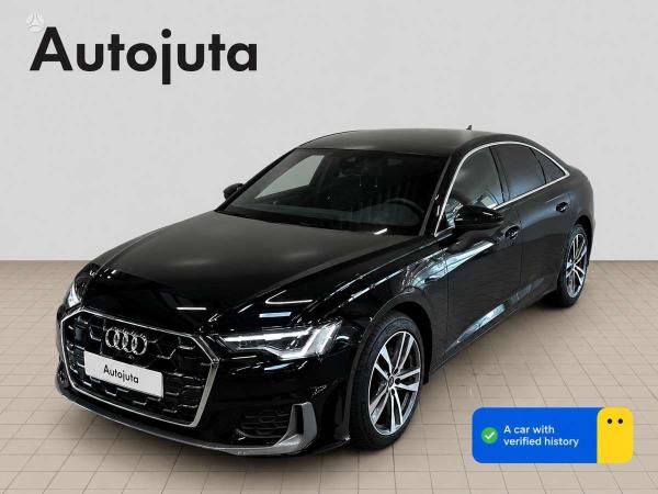 Melns Audi A6 2024 Kauņa, ar dzinēja tilpumu 1.98 L un nobraukumu 25 tūkst. km par 39900 €, foto 1 vietnē AUTOMOTO.COM.LV
