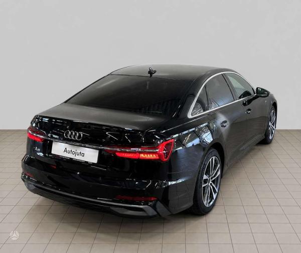 Melns Audi A6 2024 Kauņa, ar dzinēja tilpumu 1.98 L un nobraukumu 25 tūkst. km par 39900 €, foto 4 vietnē AUTOMOTO.COM.LV