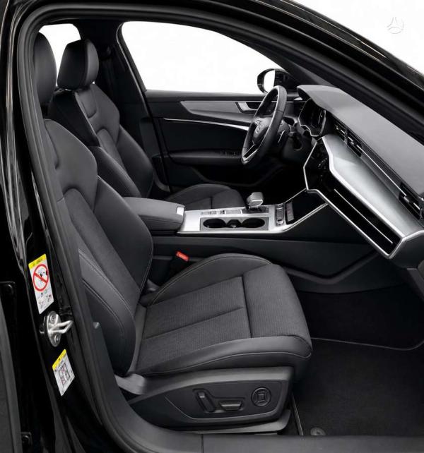 Melns Audi A6 2024 Kauņa, ar dzinēja tilpumu 1.98 L un nobraukumu 25 tūkst. km par 39900 €, foto 8 vietnē AUTOMOTO.COM.LV