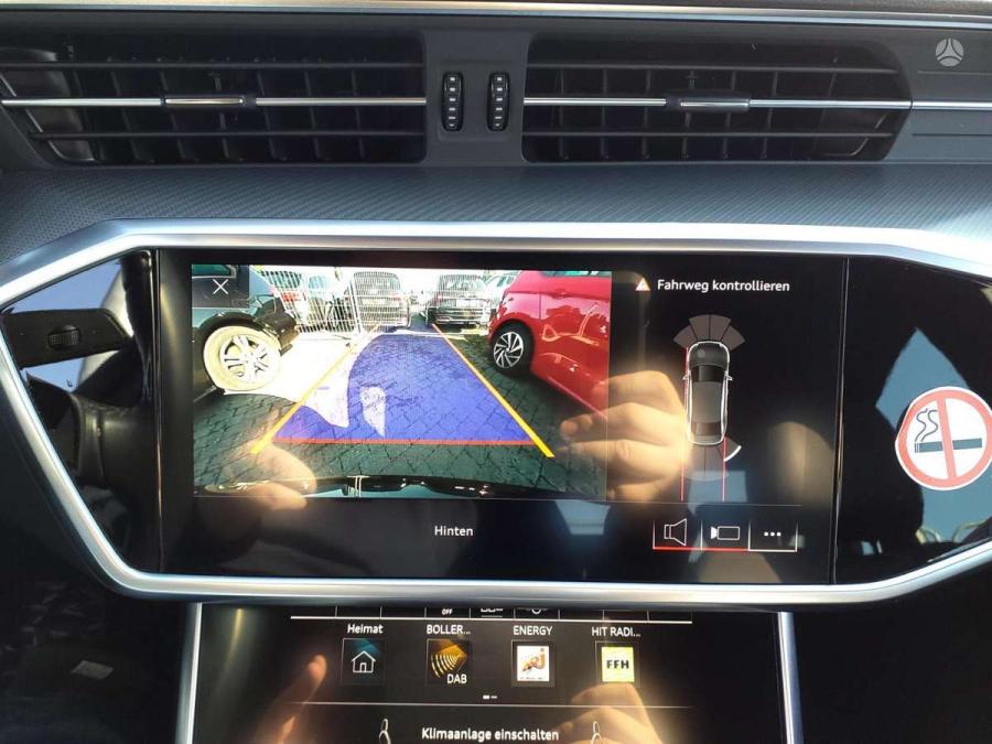 Black Audi A6 2024 in Vilnius, with an engine capacity of 1.97 L and mileage of 44 thousand km for 35211 €, photo 8 on AUTOMOTO.COM.LV