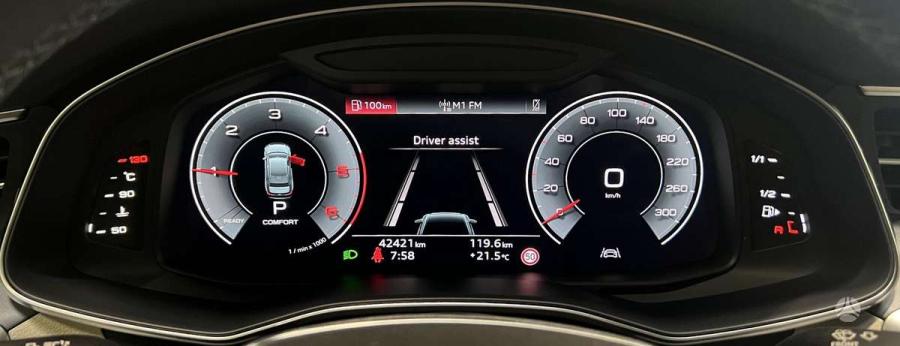 Melns Audi A6 2024 Kauņa, ar dzinēja tilpumu 1.97 L un nobraukumu 42 tūkst. km par 39900 €, foto 6 vietnē AUTOMOTO.COM.LV