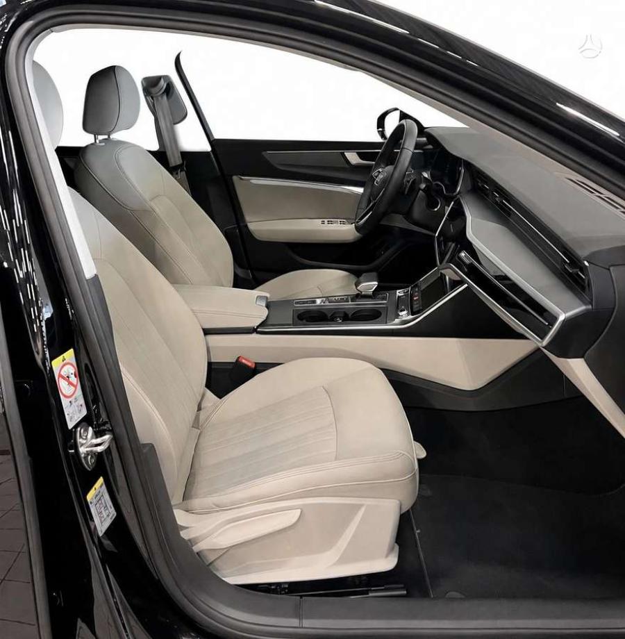 Melns Audi A6 2024 Kauņa, ar dzinēja tilpumu 1.97 L un nobraukumu 42 tūkst. km par 39900 €, foto 11 vietnē AUTOMOTO.COM.LV