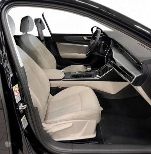 Black Audi A6 2024 in Kaunas, with an engine capacity of 1.97 L and mileage of 0 thousand km for 39900 €, photo 7 on AUTOMOTO.COM.LV