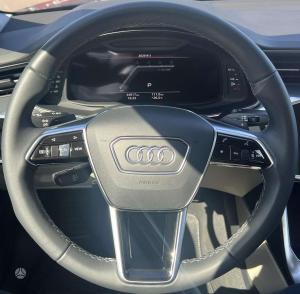 Black Audi A6 2024 in Kaunas, with an engine capacity of 1.97 L and mileage of 0 thousand km for 39900 €, photo 10 on AUTOMOTO.COM.LV
