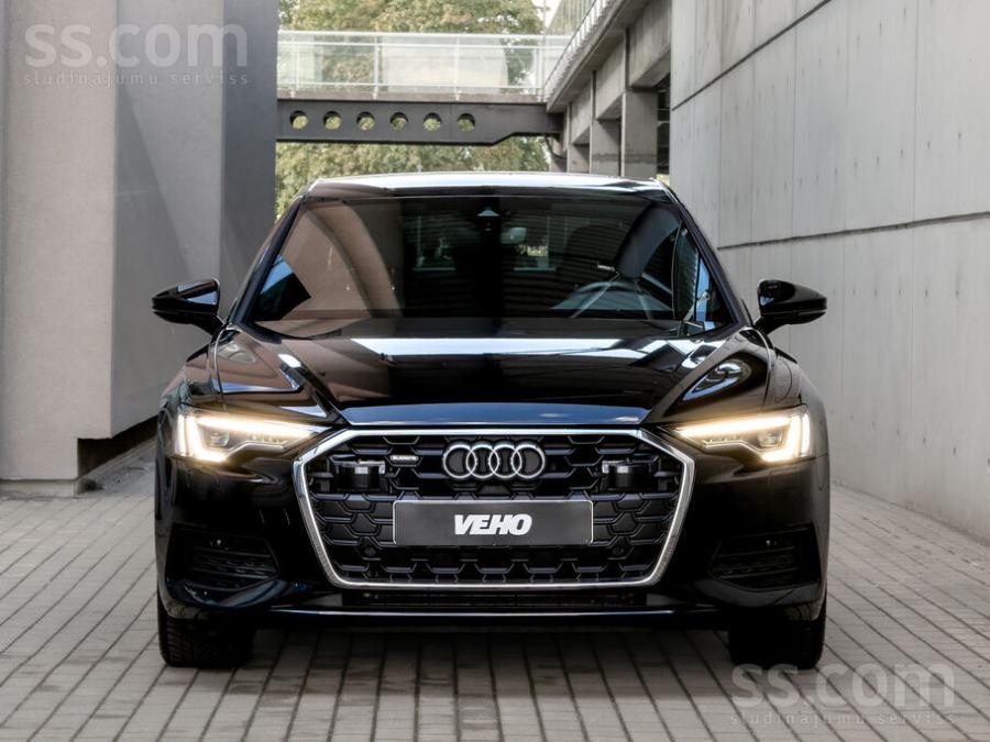 Black Audi A6 2024 in Riga, with an engine capacity of 2.00 L and mileage of 31 thousand km for 37900 €, photo 3 on AUTOMOTO.COM.LV