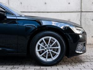 Black Audi A6 2024 in Riga, with an engine capacity of 2.00 L and mileage of 31 thousand km for 37900 €, photo 6 on AUTOMOTO.COM.LV