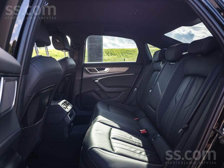 Black Audi A6 2024 in Riga, with an engine capacity of 2.00 L and mileage of 31 thousand km for 37900 €, photo 16 on AUTOMOTO.COM.LV