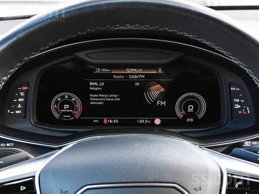 Black Audi A6 2024 in Riga, with an engine capacity of 2.00 L and mileage of 31 thousand km for 37900 €, photo 20 on AUTOMOTO.COM.LV