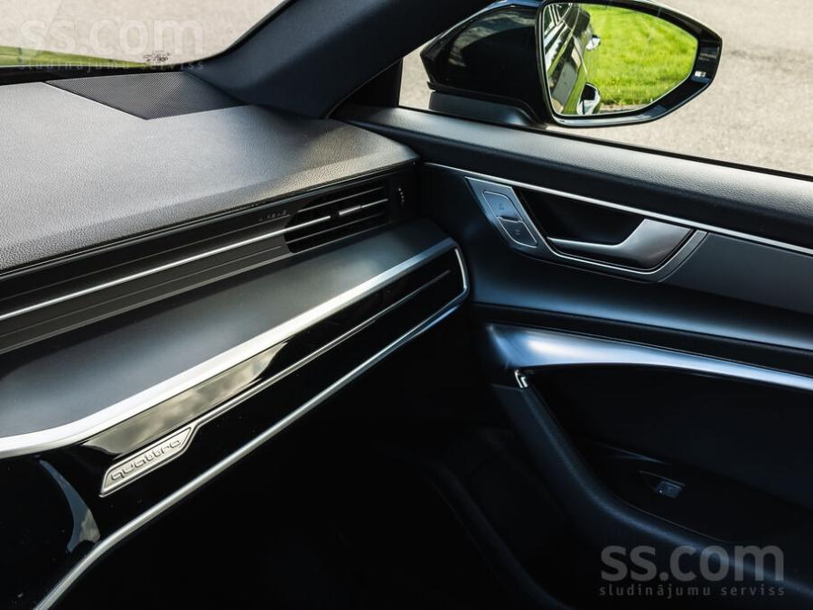 Black Audi A6 2024 in Riga, with an engine capacity of 2.00 L and mileage of 31 thousand km for 37900 €, photo 21 on AUTOMOTO.COM.LV
