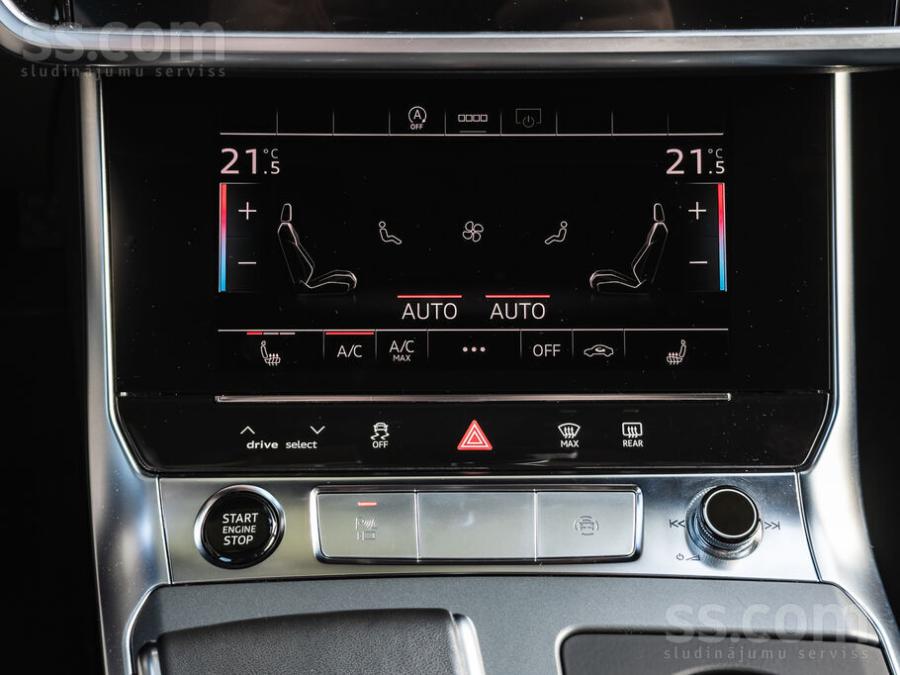 Black Audi A6 2024 in Riga, with an engine capacity of 2.00 L and mileage of 31 thousand km for 37900 €, photo 24 on AUTOMOTO.COM.LV