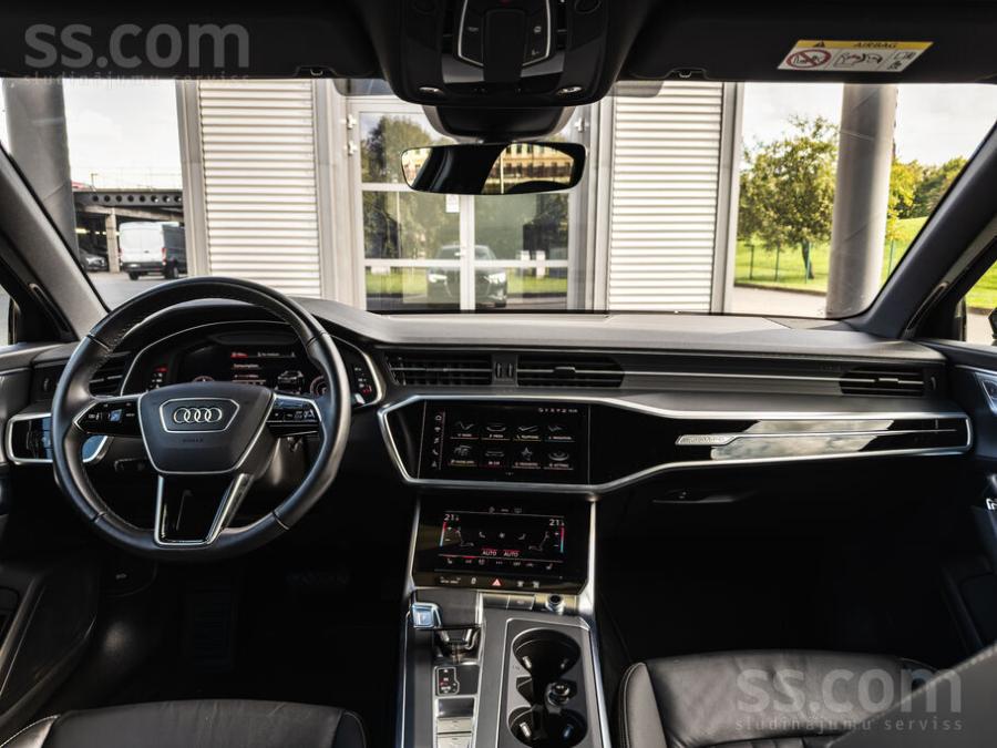 Black Audi A6 2024 in Riga, with an engine capacity of 2.00 L and mileage of 31 thousand km for 37900 €, photo 25 on AUTOMOTO.COM.LV