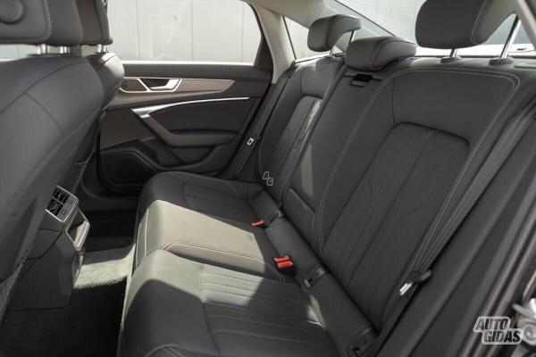 Black Audi A6 2025 in Vilnius, with an engine capacity of 2.00 L and mileage of 13 thousand km for 41700 €, photo 11 on AUTOMOTO.COM.LV