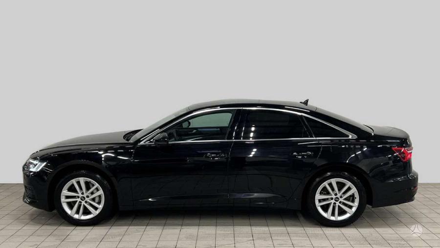 Melns Audi A6 2025 Kauņa, ar dzinēja tilpumu 1.98 L un nobraukumu 23 tūkst. km par 43800 €, foto 2 vietnē AUTOMOTO.COM.LV