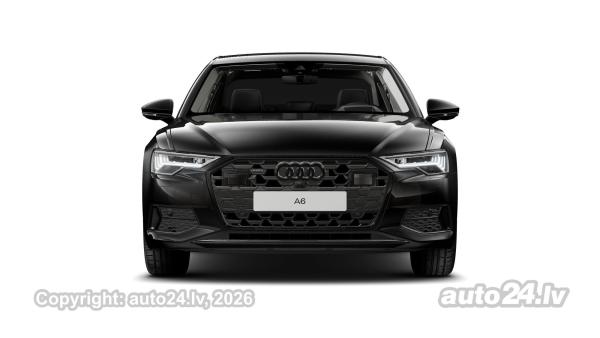 Black Audi A6 2025 in Tallinn, with an engine capacity of 2.00 L and mileage of 58 thousand km for 48900 €, photo 3 on AUTOMOTO.COM.LV