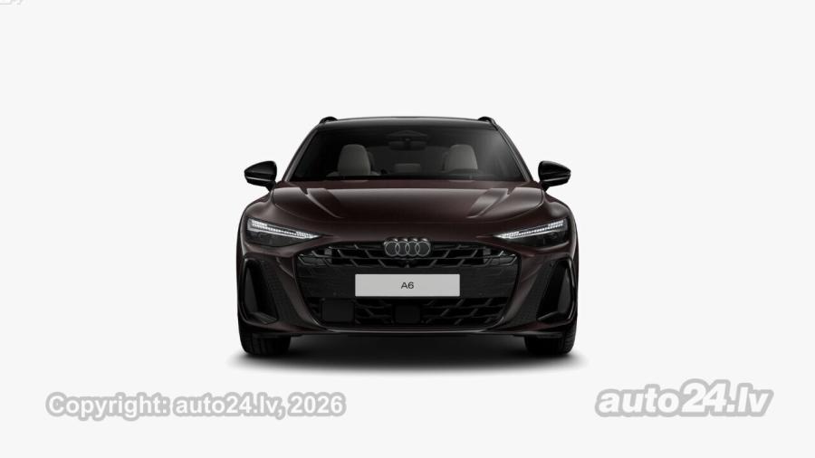 Black Audi A6 2025 in Tallinn, with an engine capacity of 2.00 L and mileage of 30 thousand km for 72331 €, photo 3 on AUTOMOTO.COM.LV