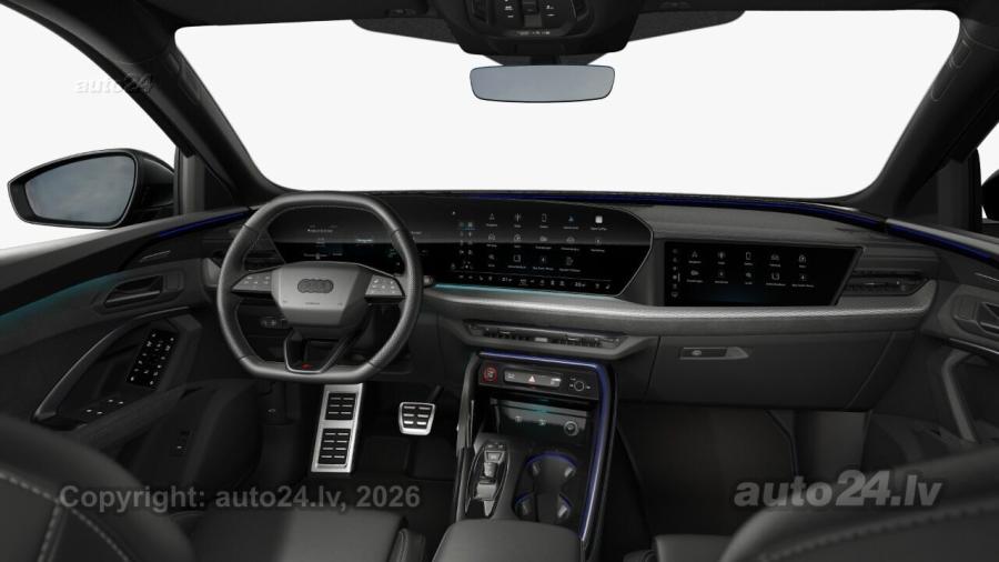 Black Audi A6 2025 in Tallinn, with an engine capacity of 2.00 L and mileage of 30 thousand km for 72331 €, photo 8 on AUTOMOTO.COM.LV