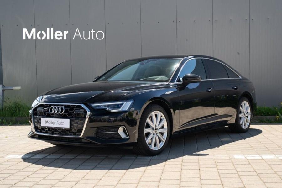 Black Audi A6 2025 in Vilnius, with an engine capacity of 2.00 L and mileage of 42 thousand km for 46200 €, photo 4 on AUTOMOTO.COM.LV