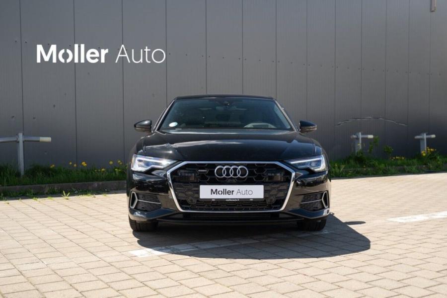 Black Audi A6 2025 in Vilnius, with an engine capacity of 2.00 L and mileage of 42 thousand km for 46200 €, photo 5 on AUTOMOTO.COM.LV
