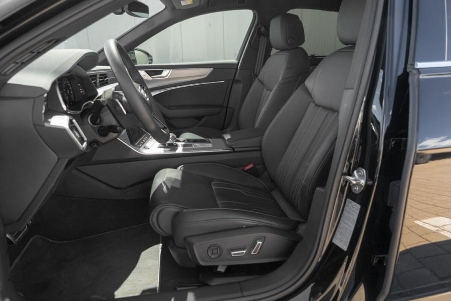 Black Audi A6 2025 in Vilnius, with an engine capacity of 2.00 L and mileage of 42 thousand km for 46200 €, photo 11 on AUTOMOTO.COM.LV