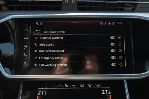Black Audi A6 2025 in Vilnius, with an engine capacity of 2.00 L and mileage of 42 thousand km for 46200 €, photo 18 on AUTOMOTO.COM.LV