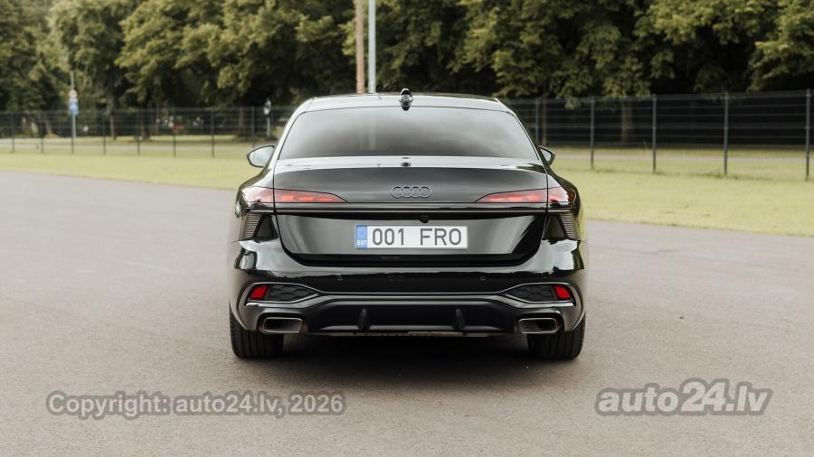 Black Audi A6 2025 in Parnu, with an engine capacity of 2.00 L and mileage of 8 thousand km for 91000 €, photo 6 on AUTOMOTO.COM.LV