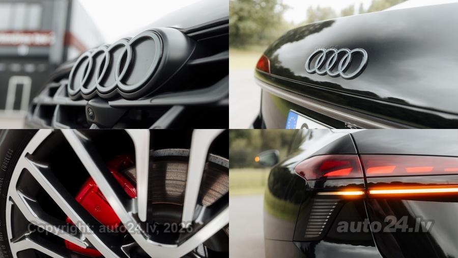 Black Audi A6 2025 in Parnu, with an engine capacity of 2.00 L and mileage of 8 thousand km for 91000 €, photo 7 on AUTOMOTO.COM.LV
