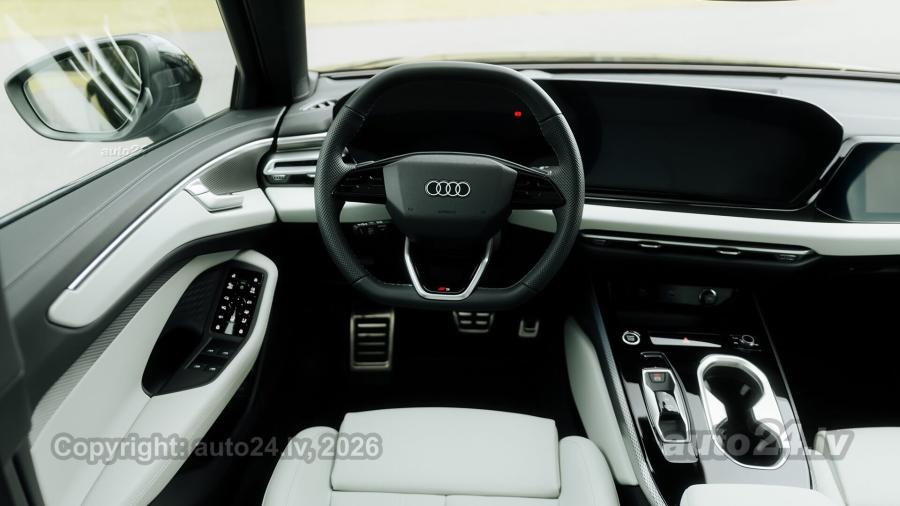 Black Audi A6 2025 in Parnu, with an engine capacity of 2.00 L and mileage of 8 thousand km for 91000 €, photo 8 on AUTOMOTO.COM.LV