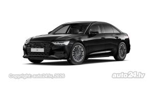 Black Audi A6 2025 in Tallinn, with an engine capacity of 2.00 L and mileage of 47 thousand km for 49900 €, photo  on AUTOMOTO.COM.LV