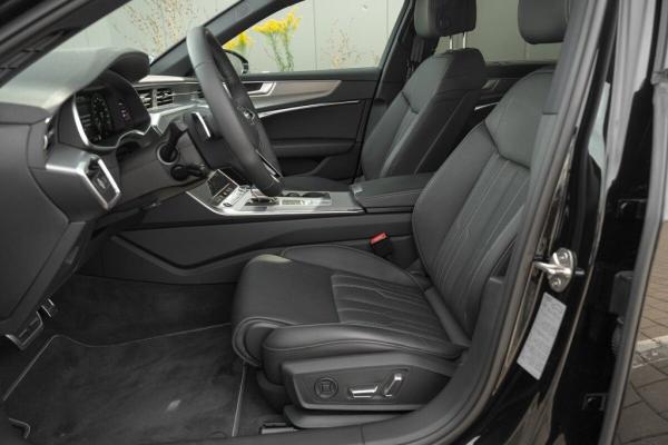 Black Audi A6 2025 in Vilnius, with an engine capacity of 2.00 L and mileage of 24 thousand km for 49500 €, photo 10 on AUTOMOTO.COM.LV