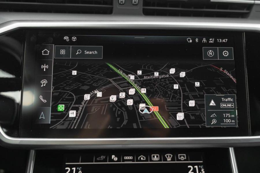 Melns Audi A6 2025 Viļņa, ar dzinēja tilpumu 2.00 L un nobraukumu 24 tūkst. km par 49500 €, foto 18 vietnē AUTOMOTO.COM.LV