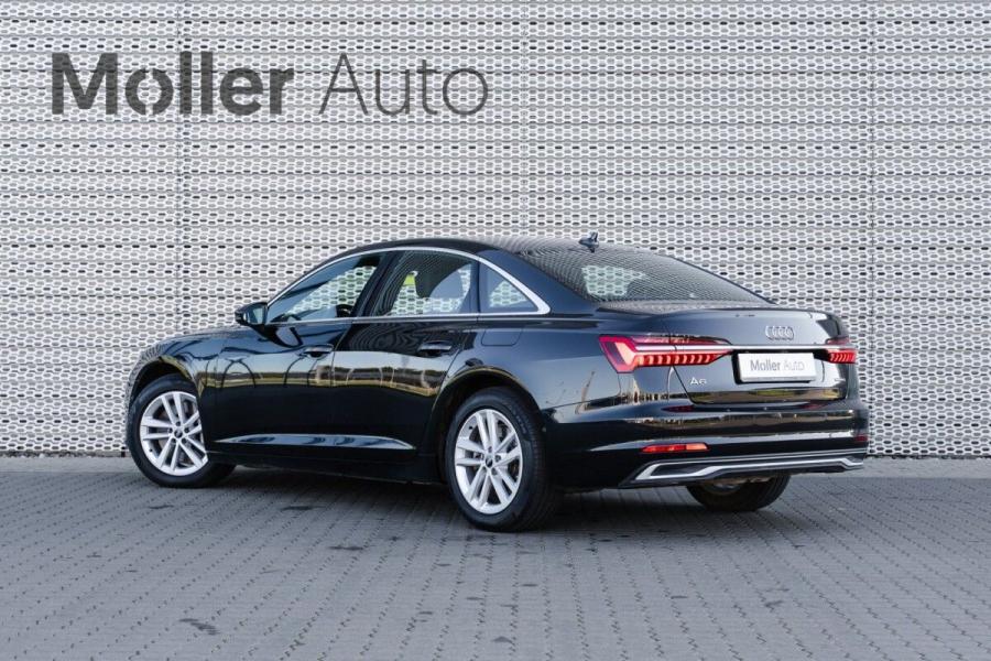 Black Audi A6 2025 in Marupe, with an engine capacity of 2.00 L and mileage of 38 thousand km for 44900 €, photo 4 on AUTOMOTO.COM.LV