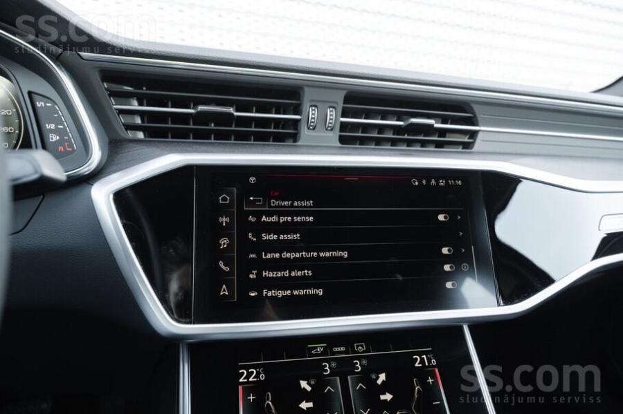 Melns Audi A6 2025 Rīga, ar dzinēja tilpumu 2.00 L un nobraukumu 38 tūkst. km par 44900 €, foto 26 vietnē AUTOMOTO.COM.LV