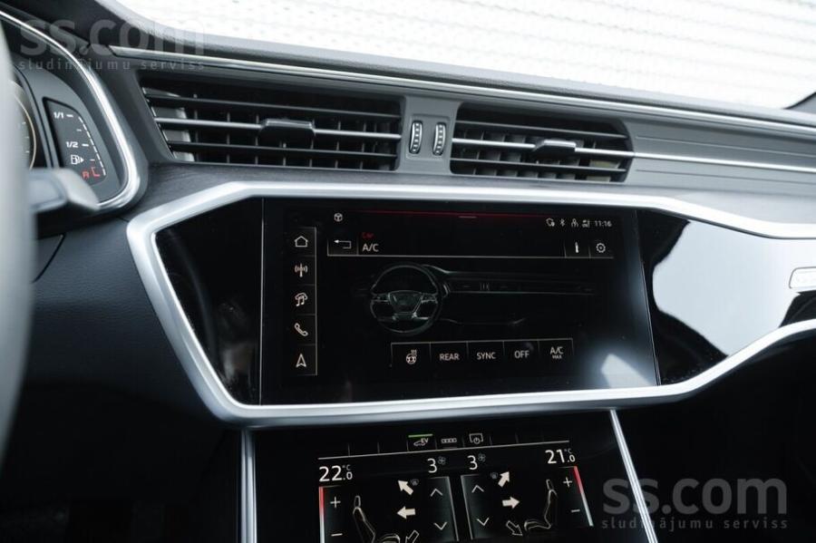 Melns Audi A6 2025 Rīga, ar dzinēja tilpumu 2.00 L un nobraukumu 38 tūkst. km par 44900 €, foto 28 vietnē AUTOMOTO.COM.LV