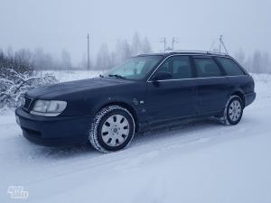 Black Audi A6 1994 in Vilnius, with an engine capacity of 2.50 L and mileage of 502 thousand km for 500 €, photo  on AUTOMOTO.COM.LV