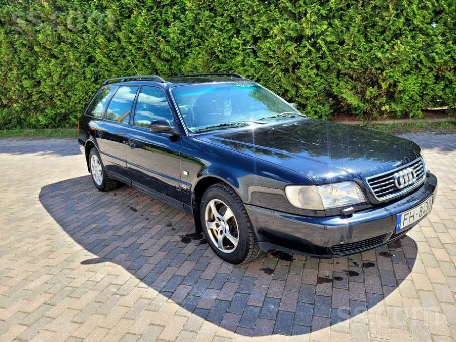 Black Audi A6 1994 in Bauska, with an engine capacity of 2.50 L and mileage of 540 thousand km for 1090 €, photo 5 on AUTOMOTO.COM.LV