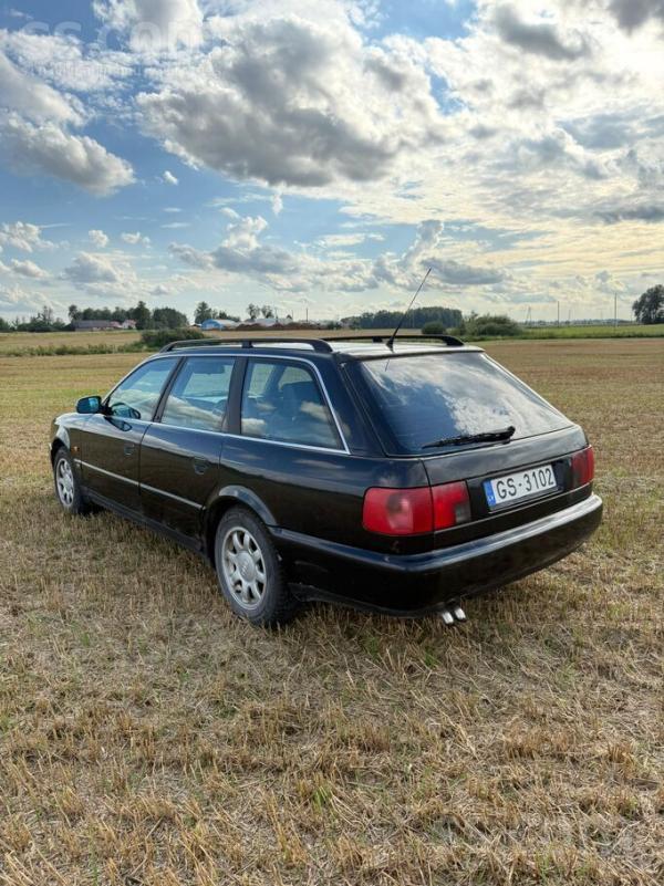 Black Audi A6 1994 in Bauska, with an engine capacity of 2.50 L and mileage of 389 thousand km for 1699 €, photo 5 on AUTOMOTO.COM.LV