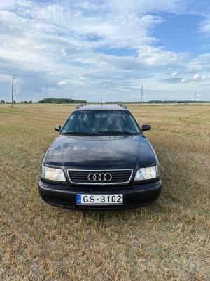 Black Audi A6 1994 in Bauska, with an engine capacity of 2.50 L and mileage of 389 thousand km for 1699 €, photo 6 on AUTOMOTO.COM.LV