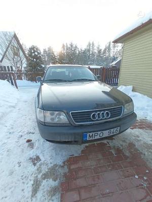 Black Audi A6 1995 in Druskininkai, with an engine capacity of 2.46 L and mileage of 747 thousand km for 1550 €, photo  on AUTOMOTO.COM.LV