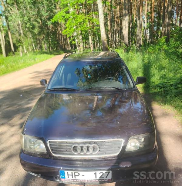 Black Audi A6 1995 in Riga, with an engine capacity of 2.50 L and mileage of 0 thousand km for 800 €, photo 3 on AUTOMOTO.COM.LV