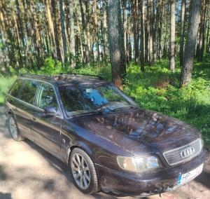 Black Audi A6 1995 in Riga, with an engine capacity of 2.50 L and mileage of 0 thousand km for 800 €, photo 6 on AUTOMOTO.COM.LV