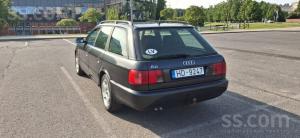Black Audi A6 1996 in Riga, with an engine capacity of 2.50 L and mileage of 344 thousand km for 2500 €, photo 3 on AUTOMOTO.COM.LV