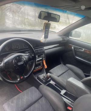 Black Audi A6 1996 in Vilnius, with an engine capacity of 2.50 L and mileage of 406 thousand km for 2000 €, photo 8 on AUTOMOTO.COM.LV