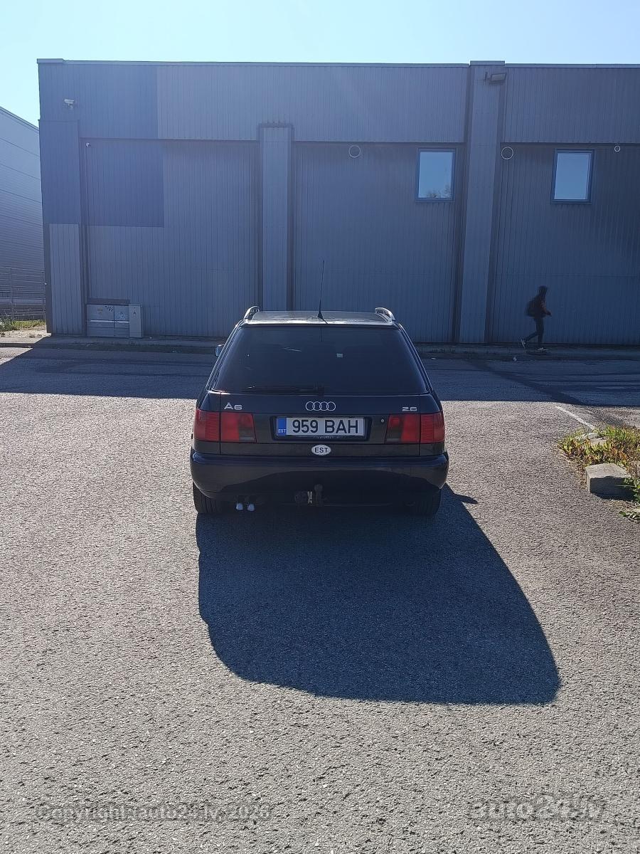 Black Audi A6 1996 in Tallinn, with an engine capacity of 2.50 L and mileage of 490 thousand km for 1699 €, photo 5 on AUTOMOTO.COM.LV