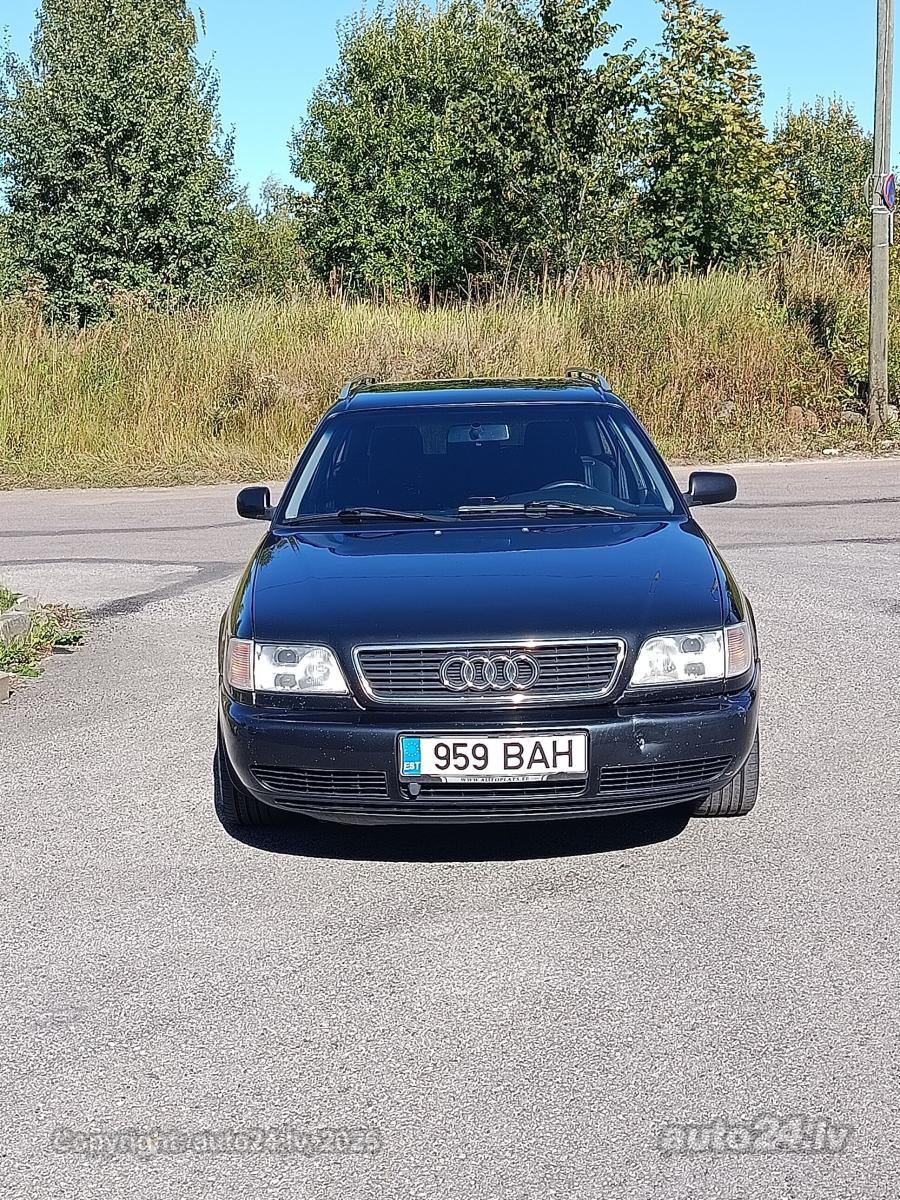 Black Audi A6 1996 in Tallinn, with an engine capacity of 2.50 L and mileage of 490 thousand km for 1699 €, photo 8 on AUTOMOTO.COM.LV