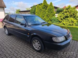 Black Audi A6 1997 in Daugavpils, with an engine capacity of 2.50 L and mileage of 336 thousand km for 1700 €, photo 3 on AUTOMOTO.COM.LV